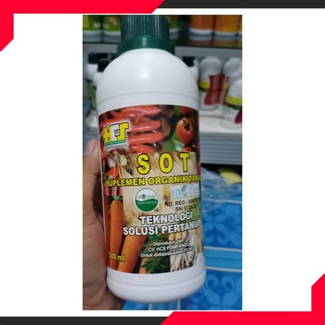 Jual Dijual Pupuk Organik Cair SOT HCS 500 Ml Pupuk Cair Pupuk