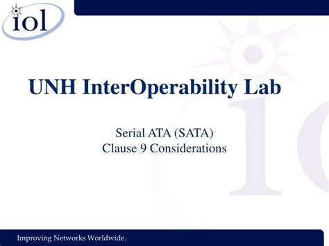 Ppt Unh Interoperability Lab Powerpoint Presentation Free Download Id 4700863