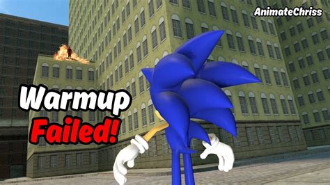 Sonic S Warmup Fail GMOD Animation YouTube