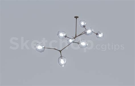 9836 Free Sketchup Ceiling Light Model Download