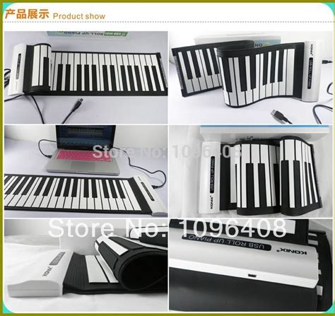 Купить ролл ап DHL 88 ключей usb midi roll-up Клавиатура фортепиано ...