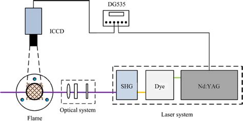 Layout Of The Laser And Optics For Plif Download Scientific Diagram
