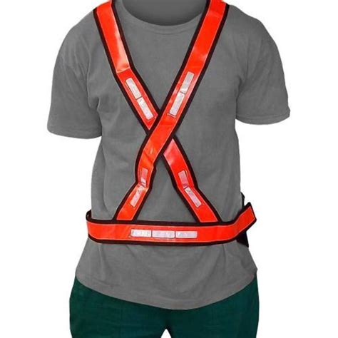 Colete Refletivo Tipo X Sinalizador Fluorecente Epi Motoboy em Promoção