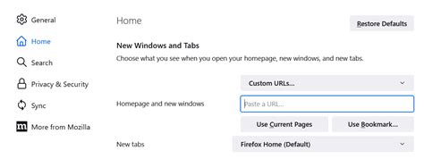 Firefox Default List Of Tabs Removed Super User