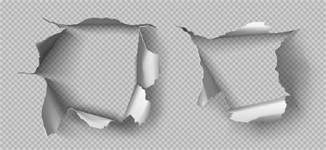 Tearing Through Paper Vector