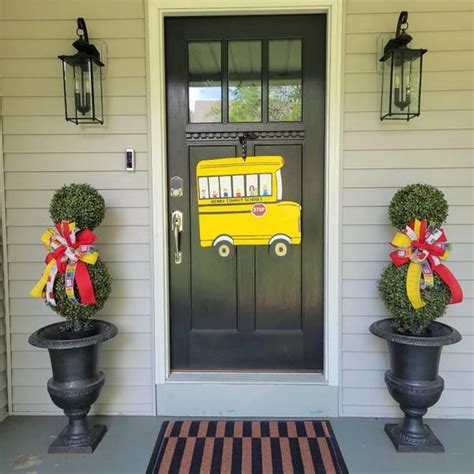 Back To School Bow School Bow For Wreath Teacher Lantern Bow