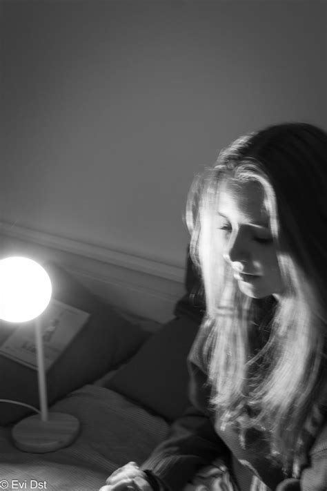 Aesthic Black White Portrait