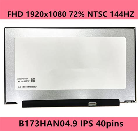 Pantalla LCD FHD B173HAN04 9 De 17 3 Pulgadas Matriz De Panel LED IPS