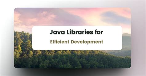 Develop And Solve On Linkedin Java Libraries For Efficient Development