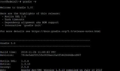 Cài đặt Gradle Trên Ubuntu 1804 Hotline 0972710812