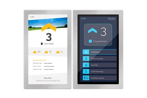 Floor Indicator Arrows Special Texts And Voice Announcement Flexypage