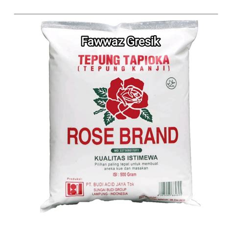 Jual TEPUNG TAPIOKA Kanji RoseBrand ROSE BRAND 500gr Tepung Kanji 500