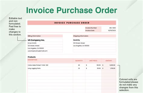 Free Purchase Order Templates Invoiceberry