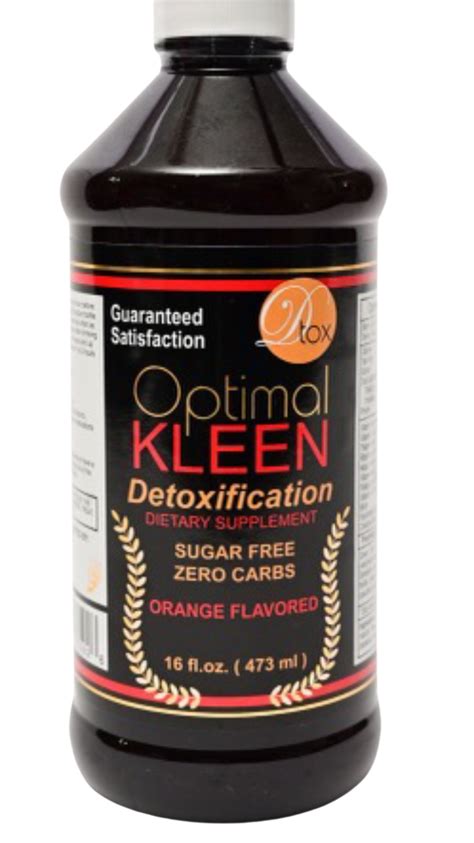 Buy Optimal Kleen 16 Fl Oz Natural Cleanse Detox