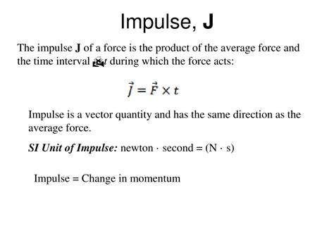 Ppt Chapter Momentum And Impulse Powerpoint Presentation Free