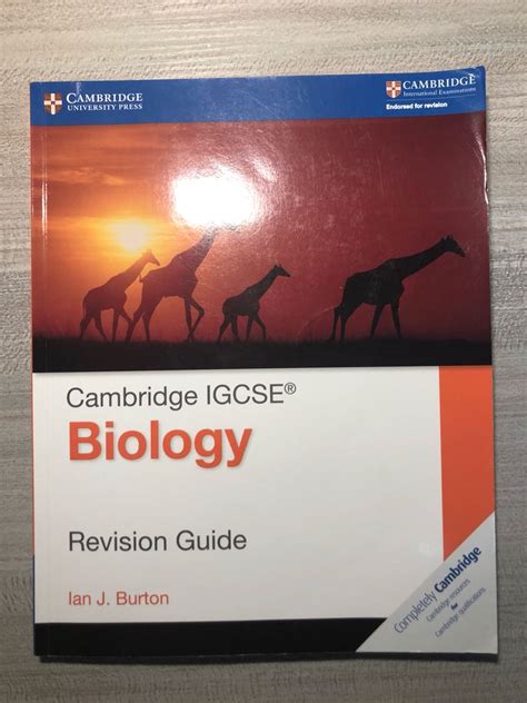 Cambridge Igcse Biology Revision Guide 興趣及遊戲 書本 And 文具 教科書 Carousell