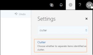 How To Disable Clutter In Office Mailboxes