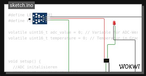 Temperatur Wokwi Esp32 Stm32 Arduino Simulator
