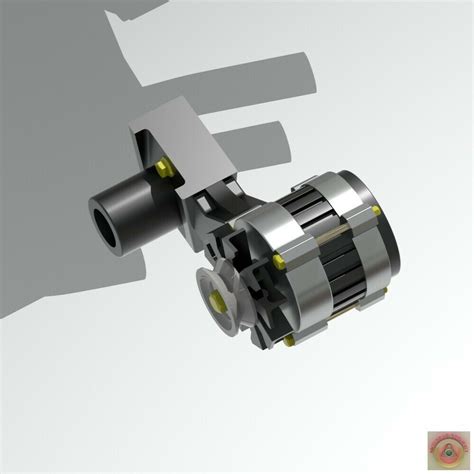🚙 Ford Flathead Supercharger Alternator・ Stl File For 3d Printing・cults