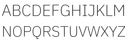 IBM Plex Sans ExtraLight Font FFonts Net