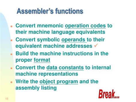 Ppt Assemblers Powerpoint Presentation Free Download Id3912080