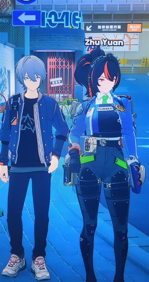 Zhu Yuan Is Tall Than Wise Zenless Zone Zero Hoyolab
