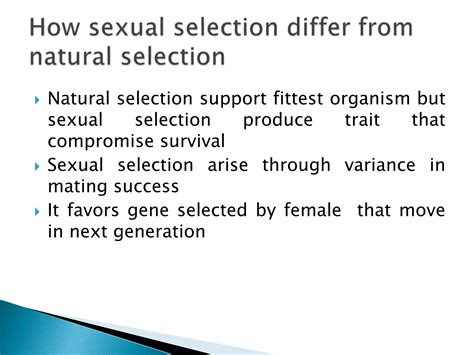 Sexual Selection Pptx