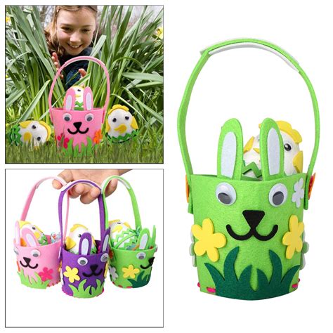 Easter Bunny Baskets Bags Easter Egg Hunt Bunny B Grandado