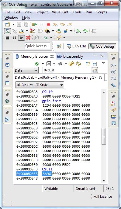 Functions Not Loaded In Ram C2000 Microcontrollers Forum C2000™︎