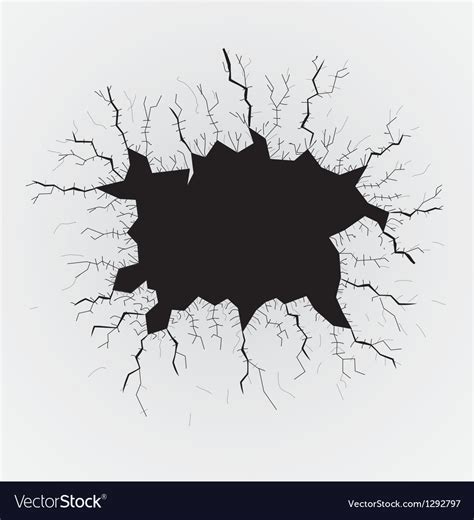 Smashed Glass Royalty Free Vector Image Vectorstock