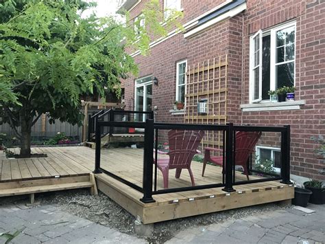 Aluminum Deck Railings Glass Deck Railing Systems Waterloo Railings