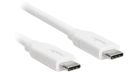 Rocstor Usb C 2 0 Male Charging Cable 3 3 White Y10c273 W1