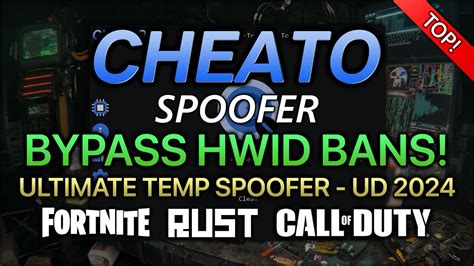 Hwid Spoofer Tutorial With Cheato Spoofer One Click Unbans In