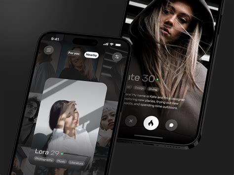 dating mobile app by shakuro on dribbble