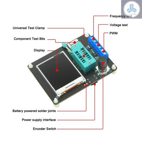 Gm328a Transistor Diode Smt Component Tester 1 77inch Tft Display