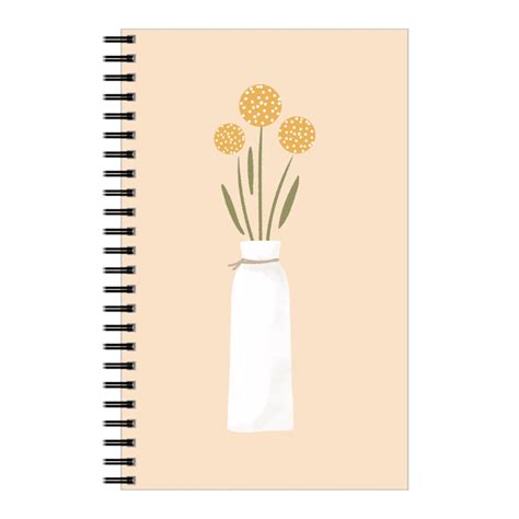 Yellow Flower Notebook Shutterfly