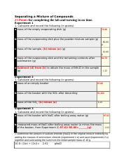 LAB Separating A Mixture Of Compounds Lab Notes Help Docx Separating A Mixture Of