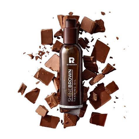 ByRokko Shine Brown Chocolate Tanning Oil Foobe