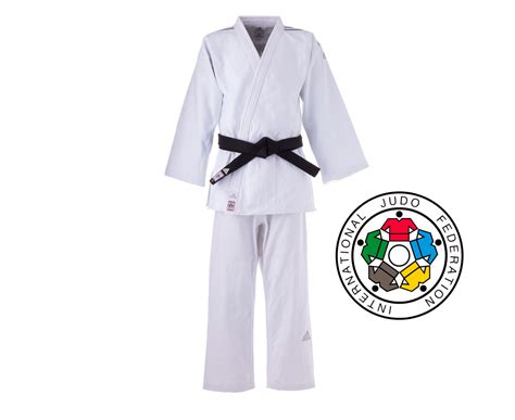Купить Кимоно для дзюдо Champion III IJF Red Logo белое с красным ...