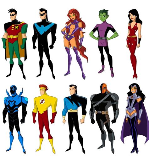 Dcau Teen Titans By Lunamidnight1998 Rcomicbooks