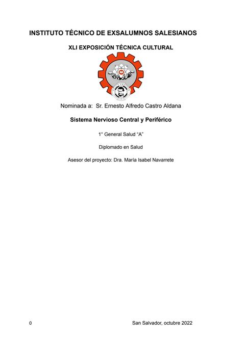 SOLUTION Sistema Nervioso Central Y Perif Rico 5 1 Studypool