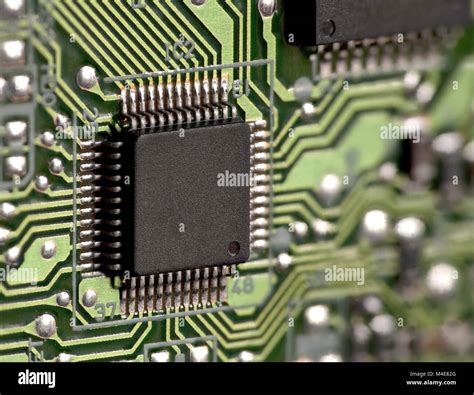 Integrated Circuit Chip High Resolution Stock Photography And Images Alamy