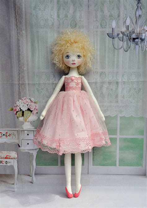 Pdf Cloth Doll Pattern 18 Pdf Sewing Instructionsoft Etsy