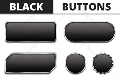 Black Buttons Masterbundles