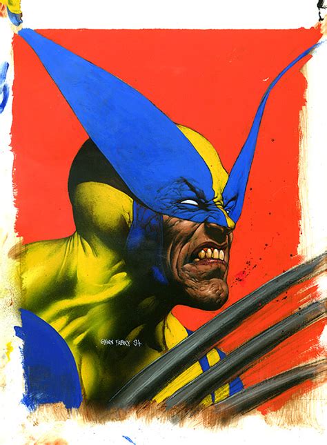 Wolverine By Glenn Fabry Comic Art Community Gallery Of Comic Art