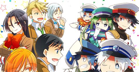 鉄道擬人化 J社さん＋車両擬人化合同誌web再録1 帆すけのマンガ 漫画 擬人化 Web再録 Pixiv