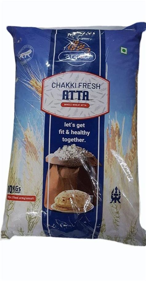 Unnati 10 Kg Chakki Fresh Atta Packaging Type Bag At Rs 185bag In Mumbai