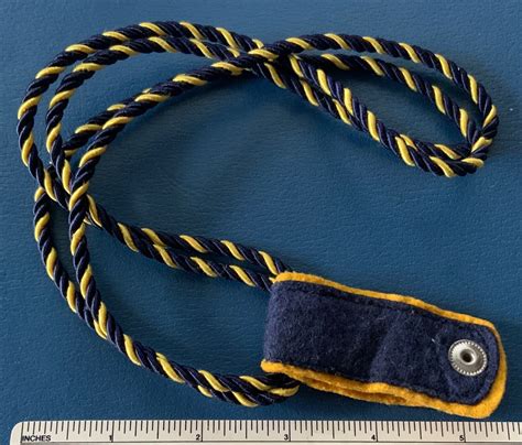 Vintage Den Chief Cub Scout Leader Shoulder Cord