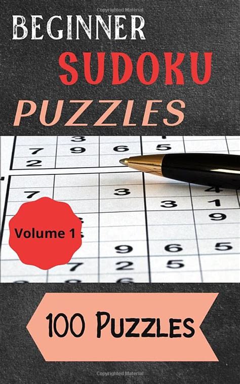 Beginner Sudoku Puzzles Beginner Sudoku Book For Adults Great T