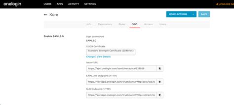 Using Single Sign On Kore Ai Documentation